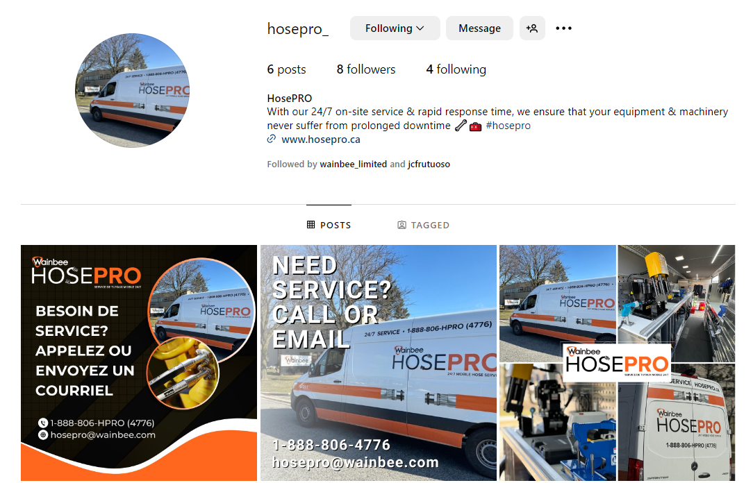 Stay In the Loop! HosePRO Is Now On Social Media! - Wainbee